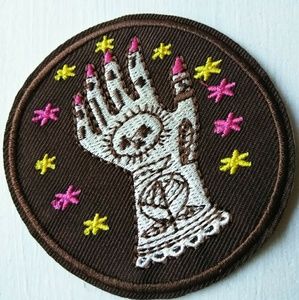 Accessories | Voodoo Hand Patch Iron On Sew On | Poshmark
